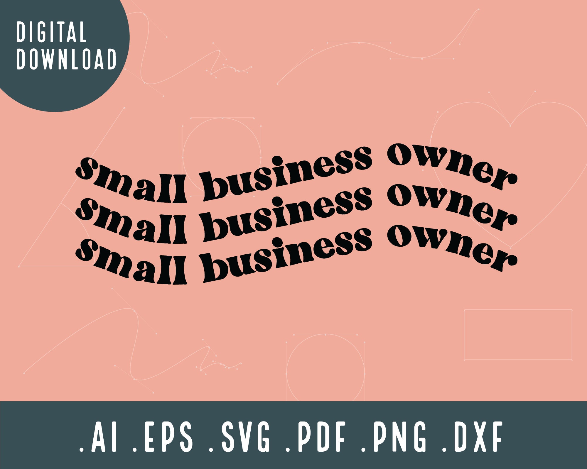 Small Business Owner SVG | Entrepreneur SVG | Boss Babe Svg Cut File - Etsy
