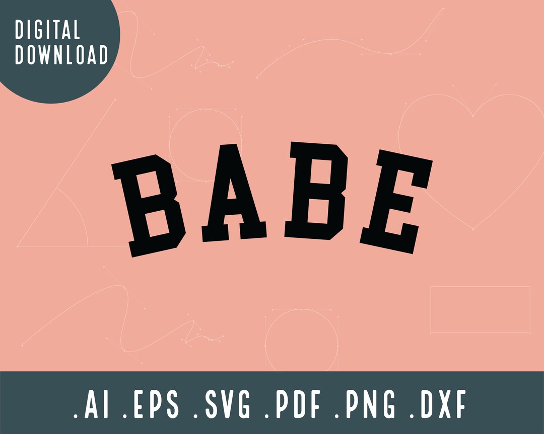 Babe SVG | Mama and Baby Toddler SVG | Svg Cut File - Etsy