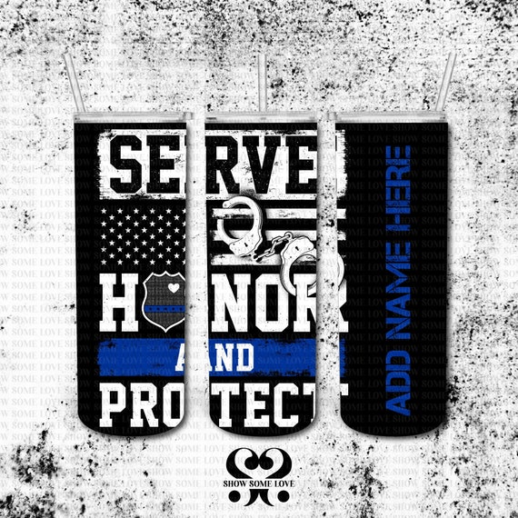 USA Police Officer Back the Blue USA Sublimation Designs - Etsy