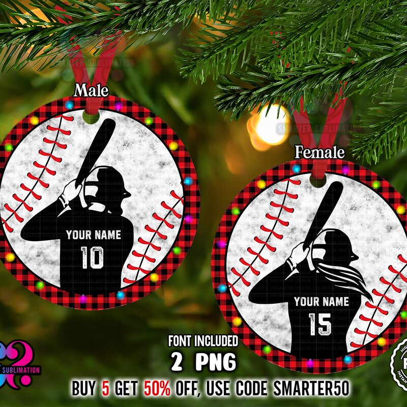 Baseball Christmas Svg - Etsy