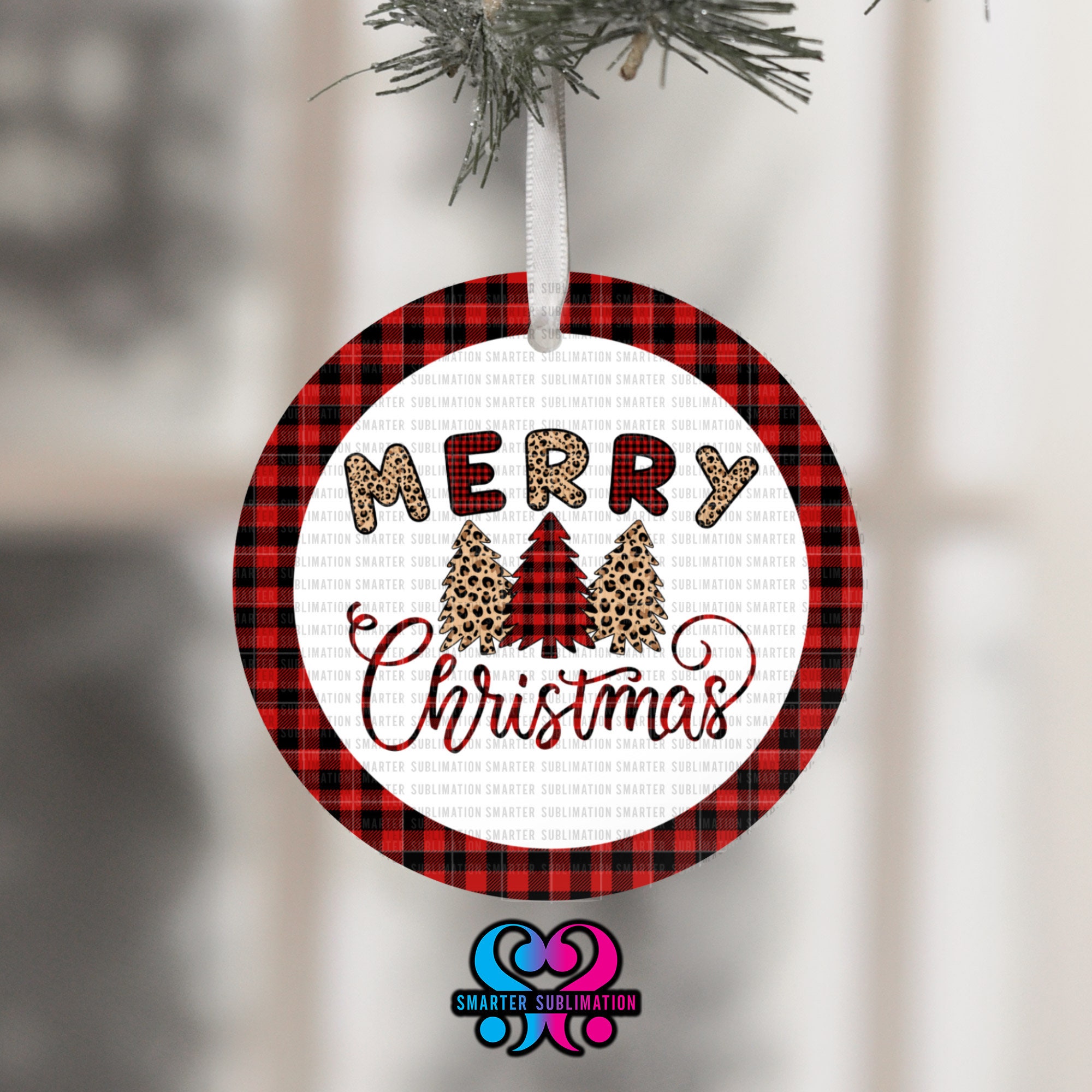 Circle Christmas Family Ornament Circle Ornament Png - Etsy