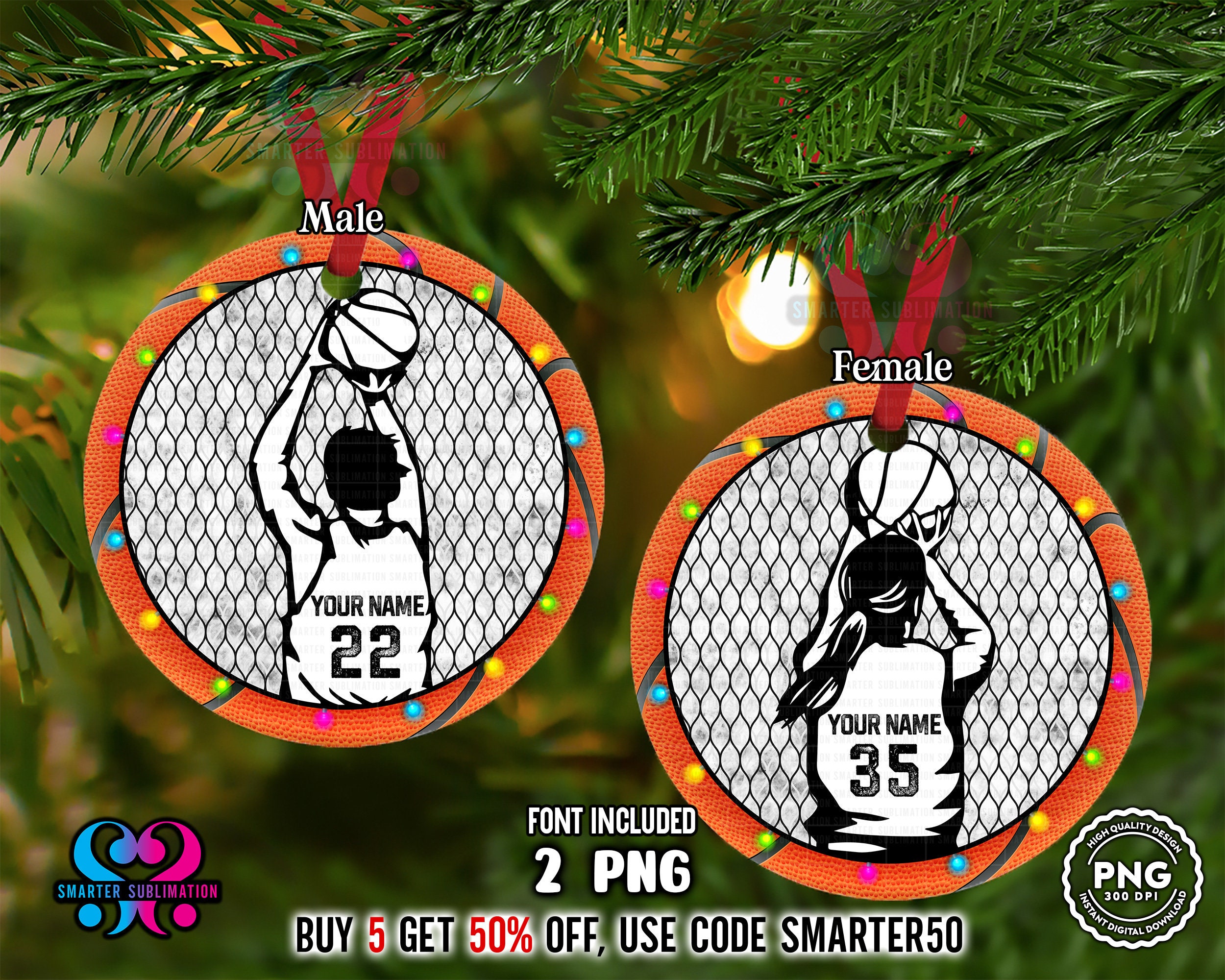 Christmas Basketball Personalized Basketball Player custom - Etsy