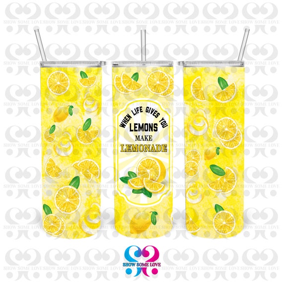 When Life Gives You Lemons Make Lemonade Sublimation Design - Etsy