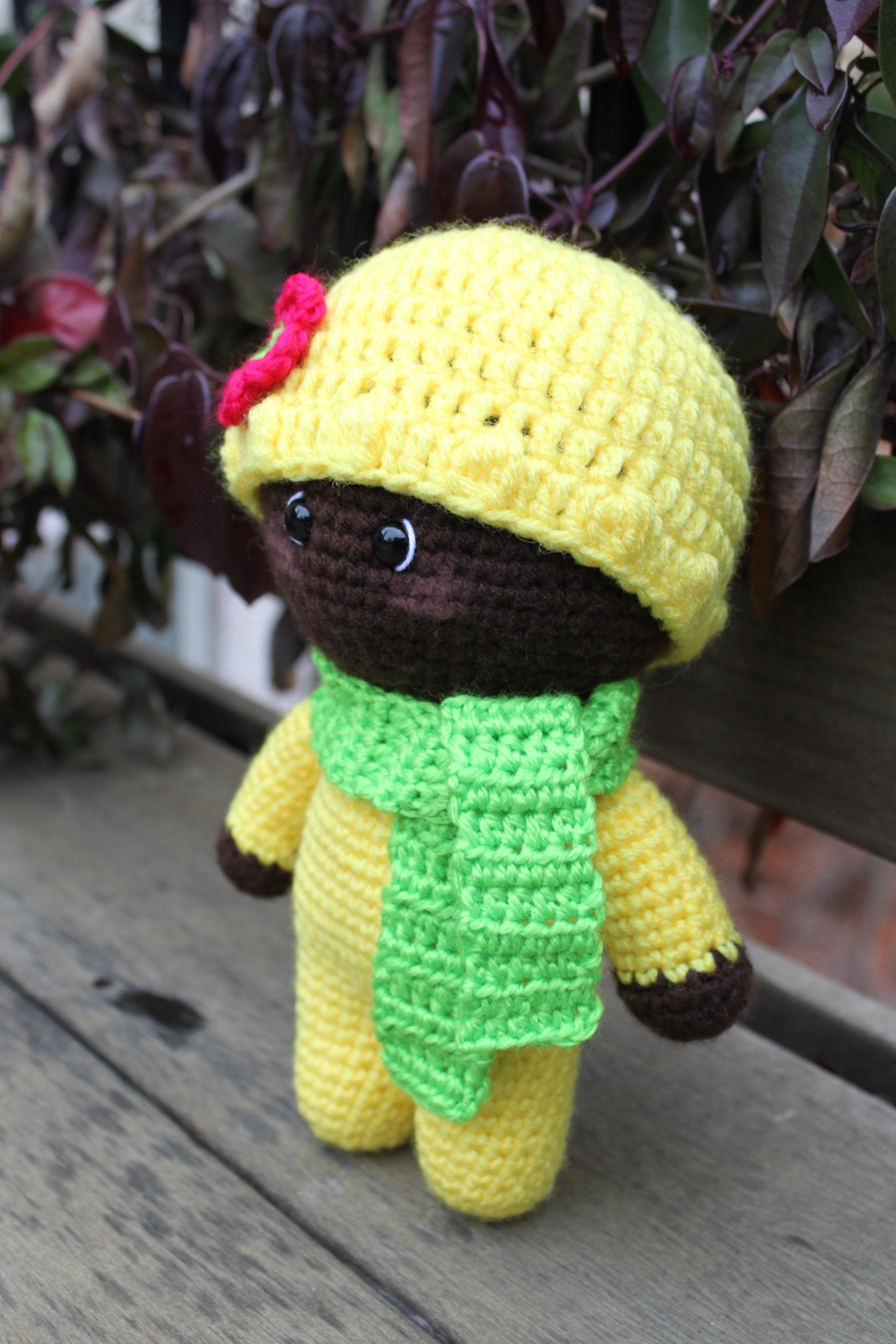 Big Head Doll Crochet Pattern -- Baby Doll Crochet Pattern -- Baby Doll ...