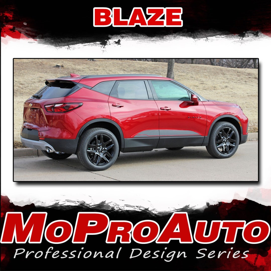 BLAZE : 2019 2020 2021 2022 2023 2024 Chevy Blazer Stripes Lower Rocker ...