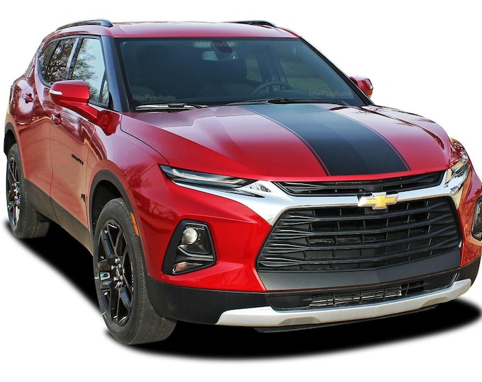 HOT STREAK: 2019-2024 Chevy Blazer Hood Stripes and Front Fascia ...