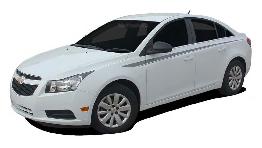 STRIDE : Chevy Cruze 2008-2015 Upper Body Door Accent Striping Vinyl ...