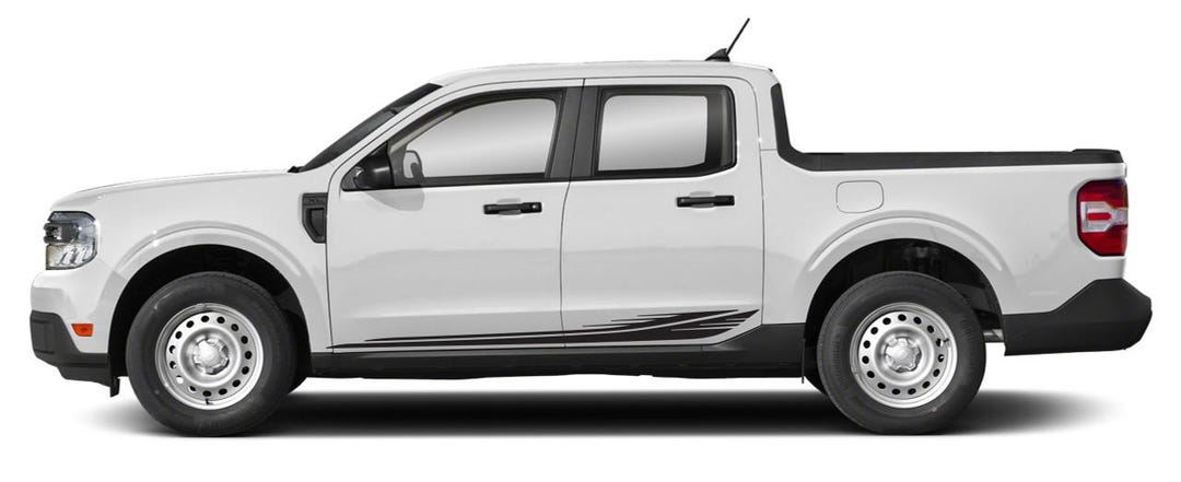 PIVOT : Universal Versatile Style Side Body Vinyl Graphics Door Stripes ...