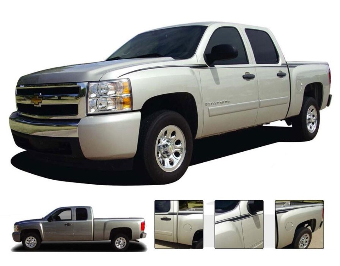 QUICKSILVER : Vinyl Graphics Kit Chevy Silverado or GMC Sierra Fits ...