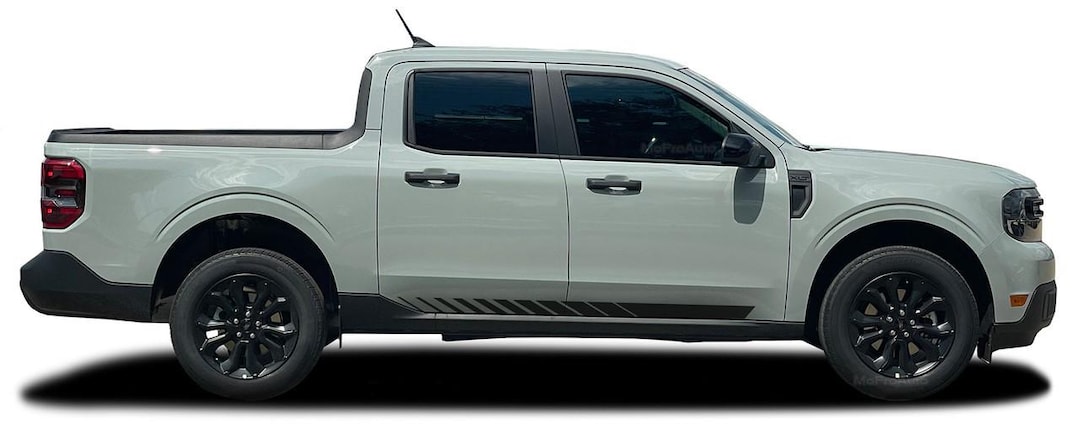 STREWN ROCKER : Fits Ford Maverick Side Body Door Rocker Stripes Vinyl ...