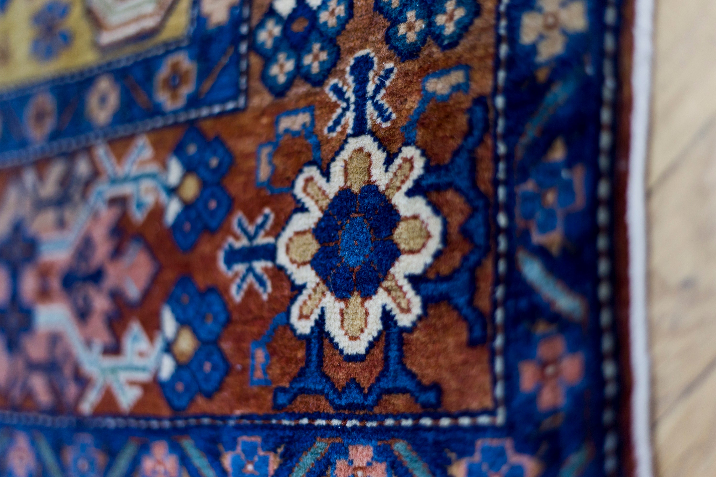 Persischer Teppich, orientalischer Teppich., handgewebt, vintage ...