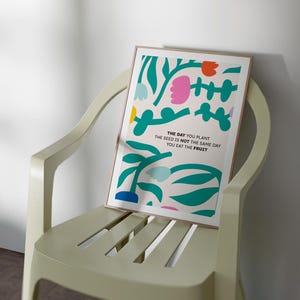 Inspirational Floral Quote Print: Motivational Wall Art (digital ...