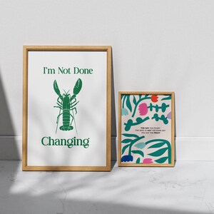 Inspirational Floral Quote Print: Motivational Wall Art (digital ...