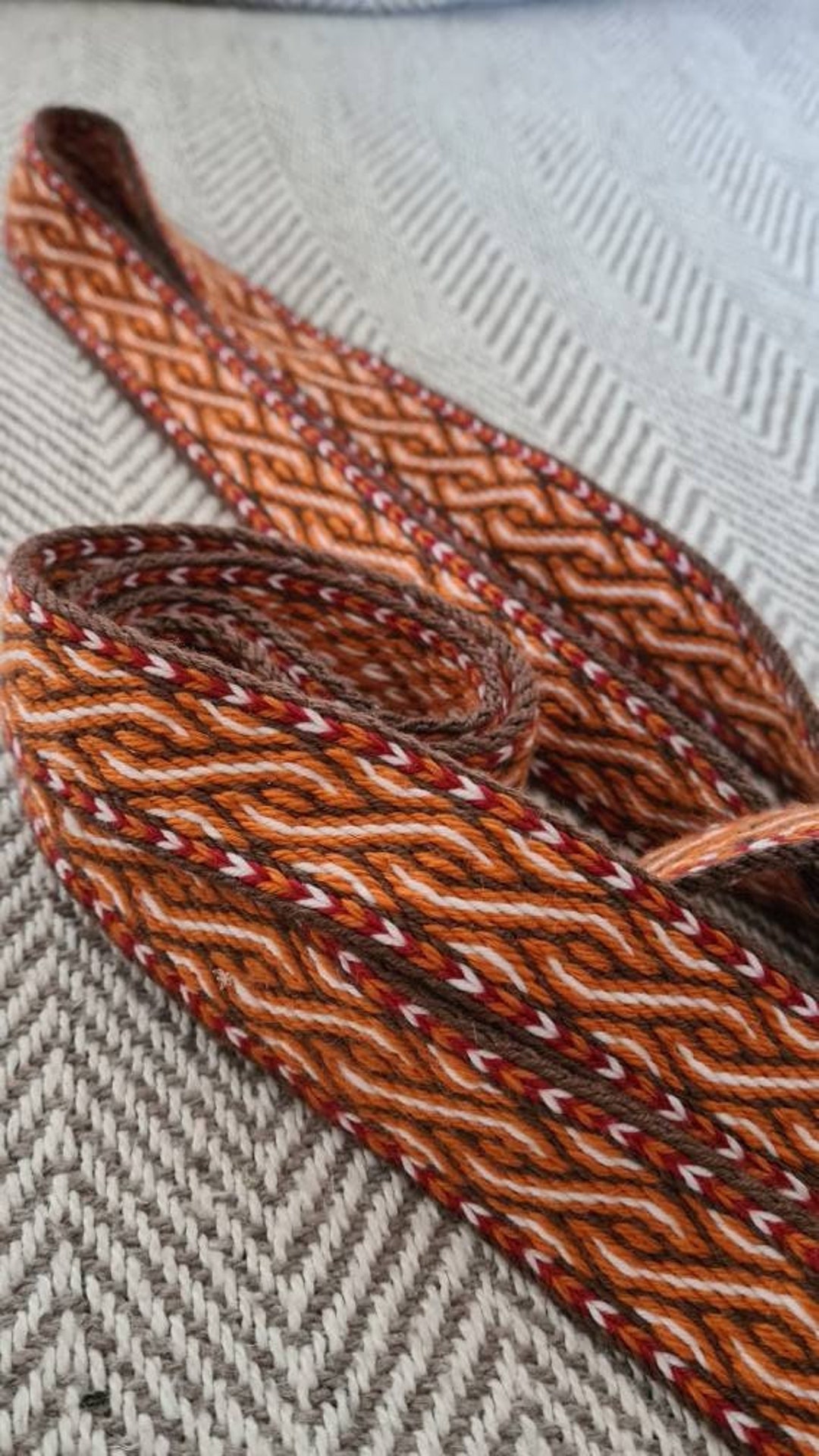 Tablet Woven Viking Trim, Birka B12 Pattern, Viking Belt - Etsy