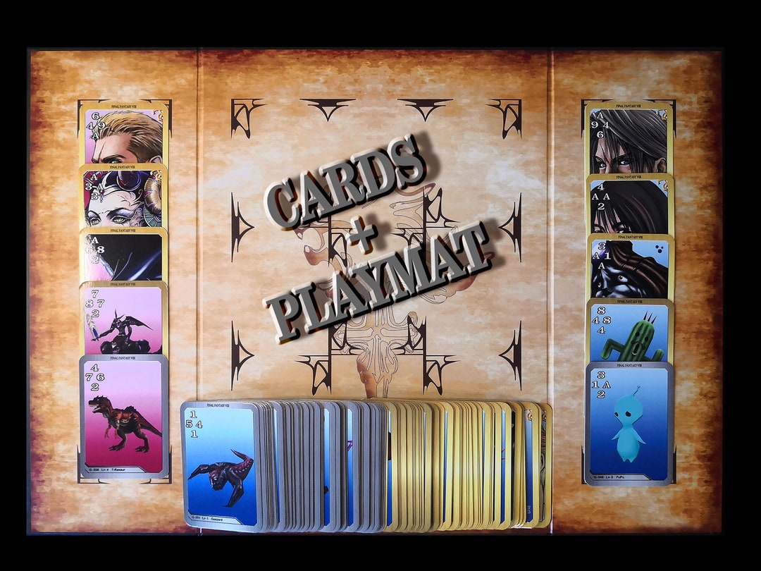 Full Pack Triple Triad Cards and Playmat High Quality FREE ...