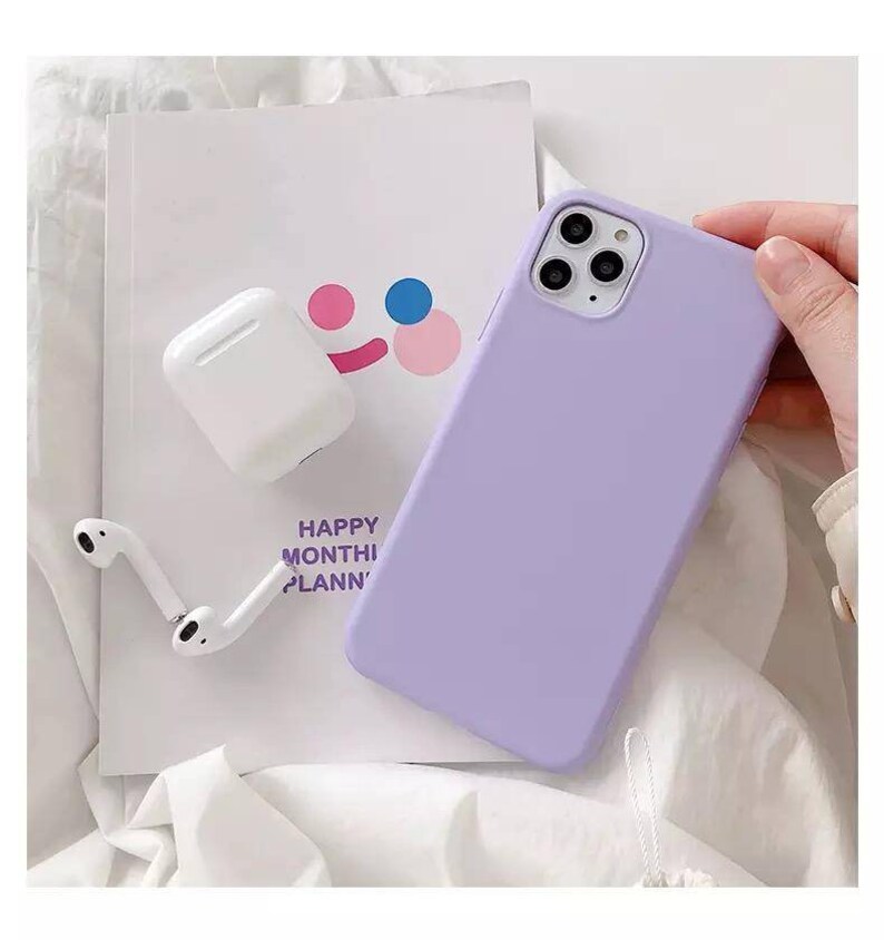 Cute Pretty Soft Lavender Purple Pastel Matte Iphone Case - Etsy