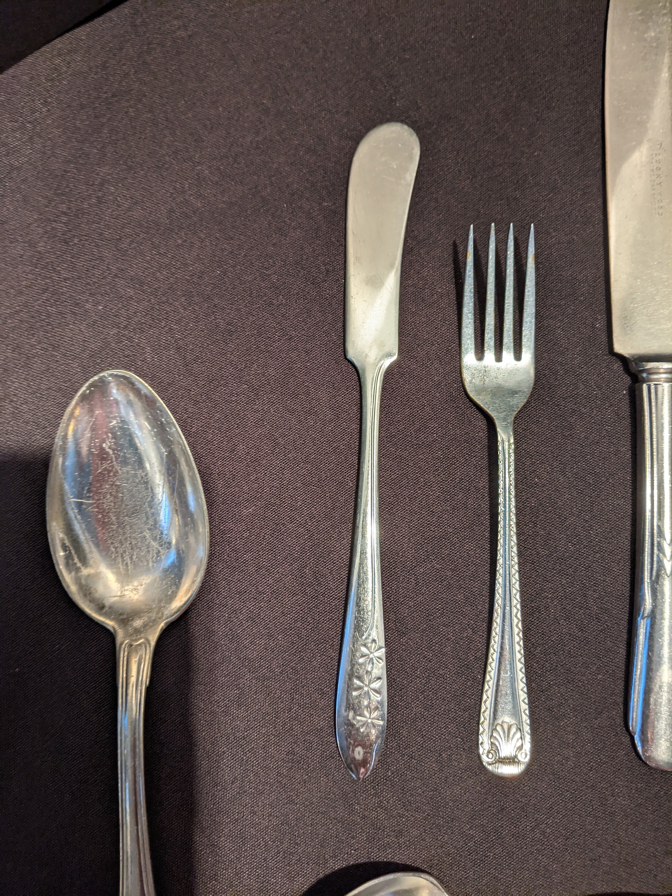 Couverts vintage argenterie argent plaqué inox couverts divers - Etsy ...