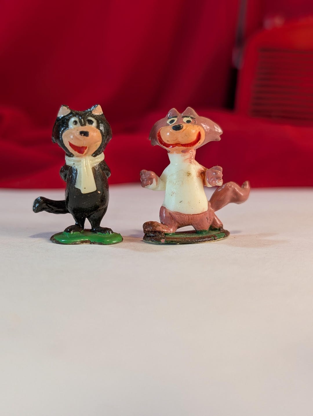 Marx Mini Top Cat Fancy Fancy and Choo Choo Set of Miniature Figures ...