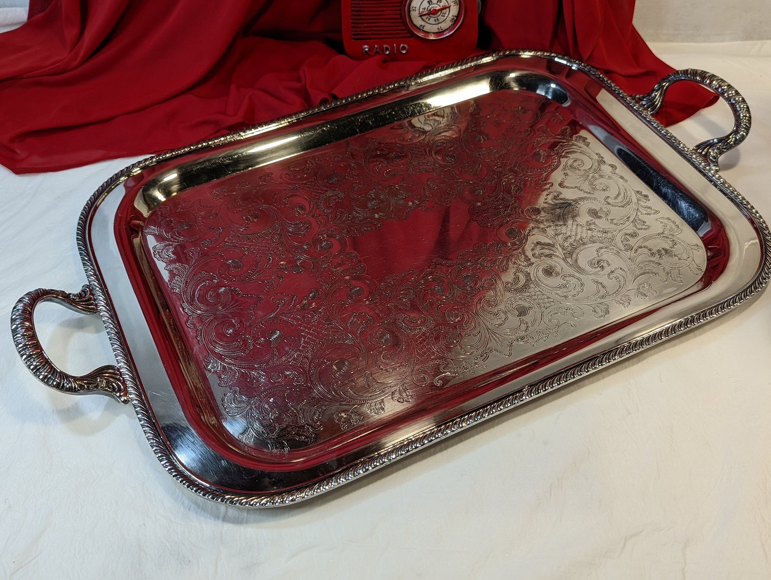 Wm. A. Rogers SP Copper Lead MTS 9285 Large Silverplate - Etsy Canada