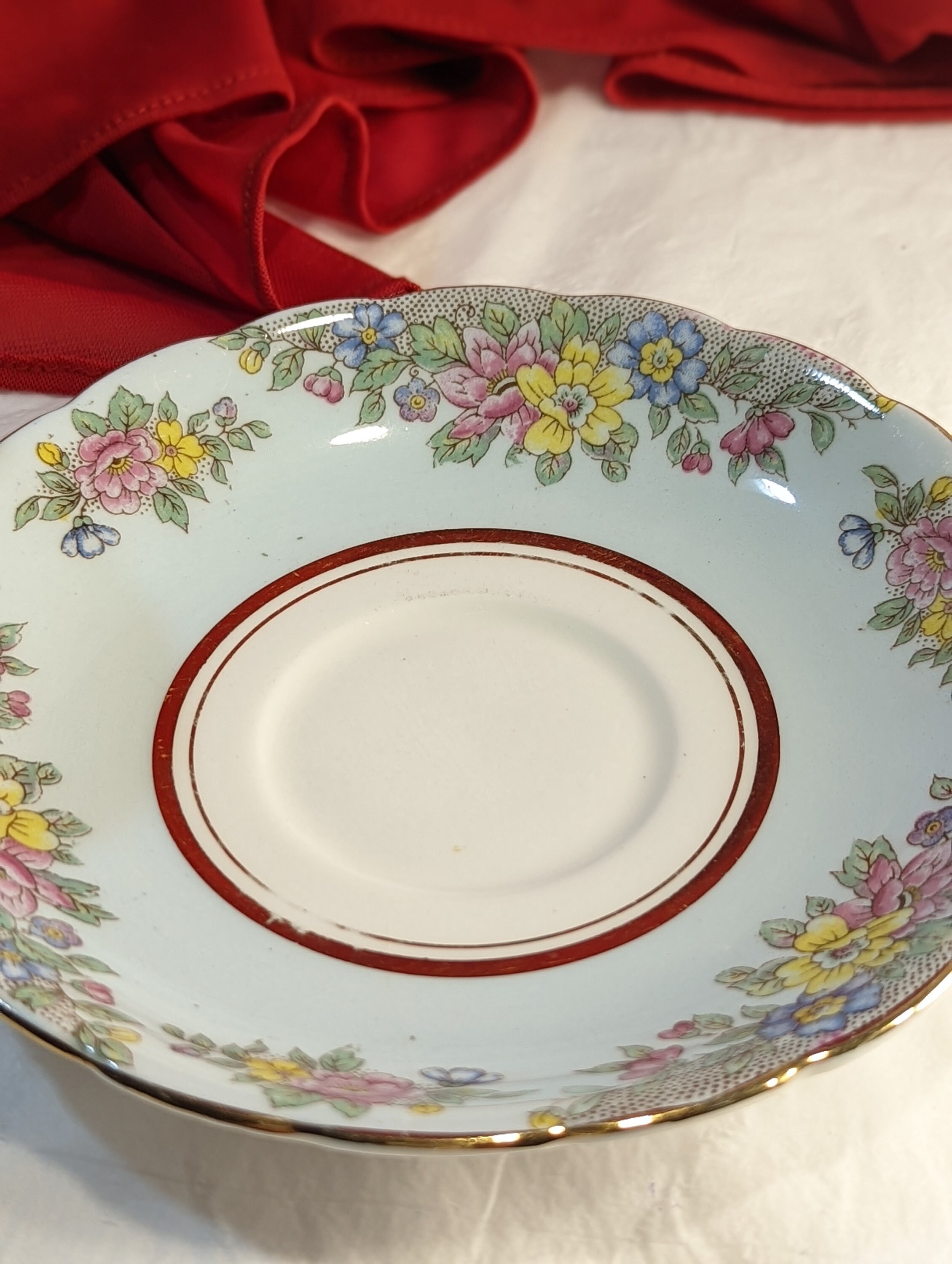 Colclough China Made in Longton England Tea Cup and Saucer Set - Etsy