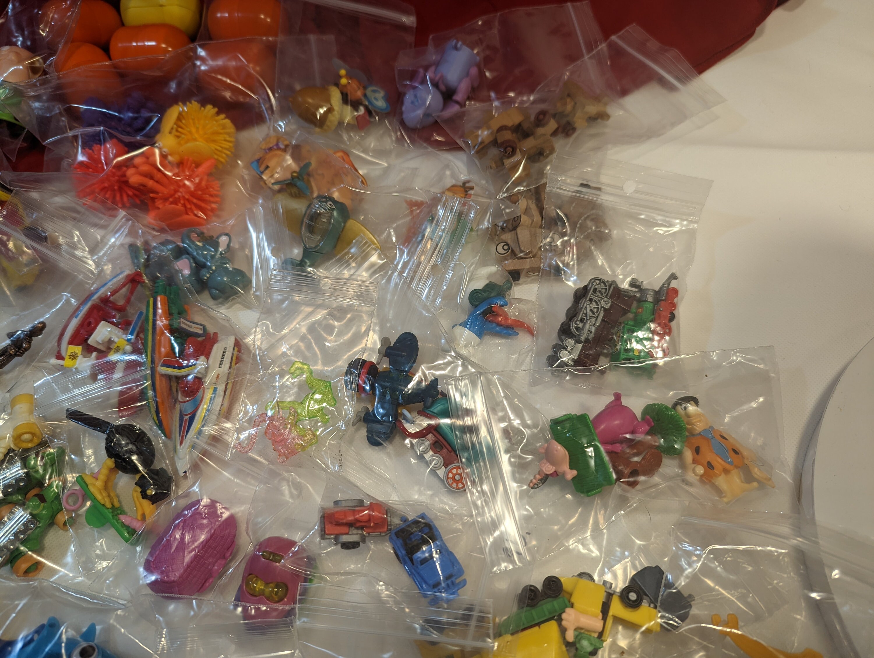 Kinder Surprise Plastic Toys and Wood Toy Collection 89 Pieces - Etsy