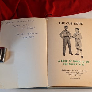 The Cub Book 1983 Canadian Fair Book of Things to Do for Boys 8 to 10 ...
