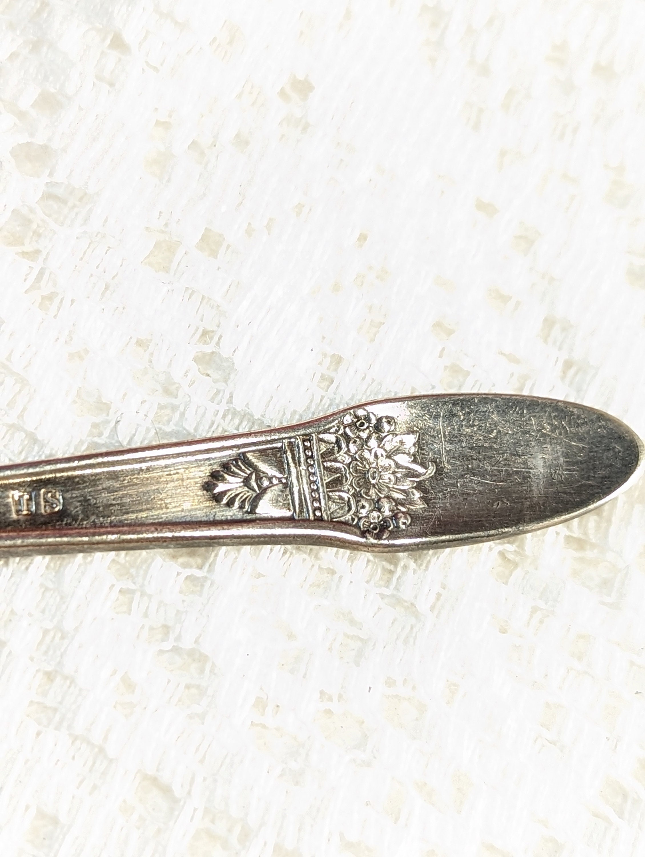 1847 Rogers Bros Baby Spoon or Pablum Spoon First Love Pattern ...