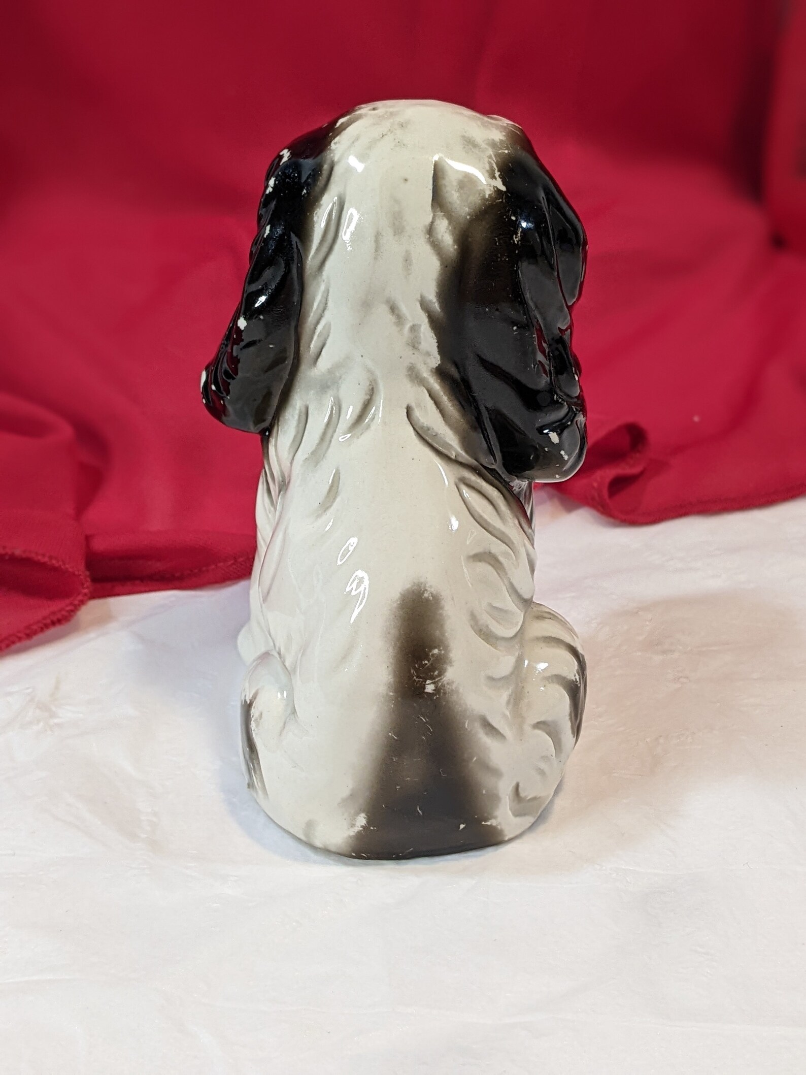 Japan Porcelain King Cocker Spaniel Porcelain Figurine Hand Painted ...