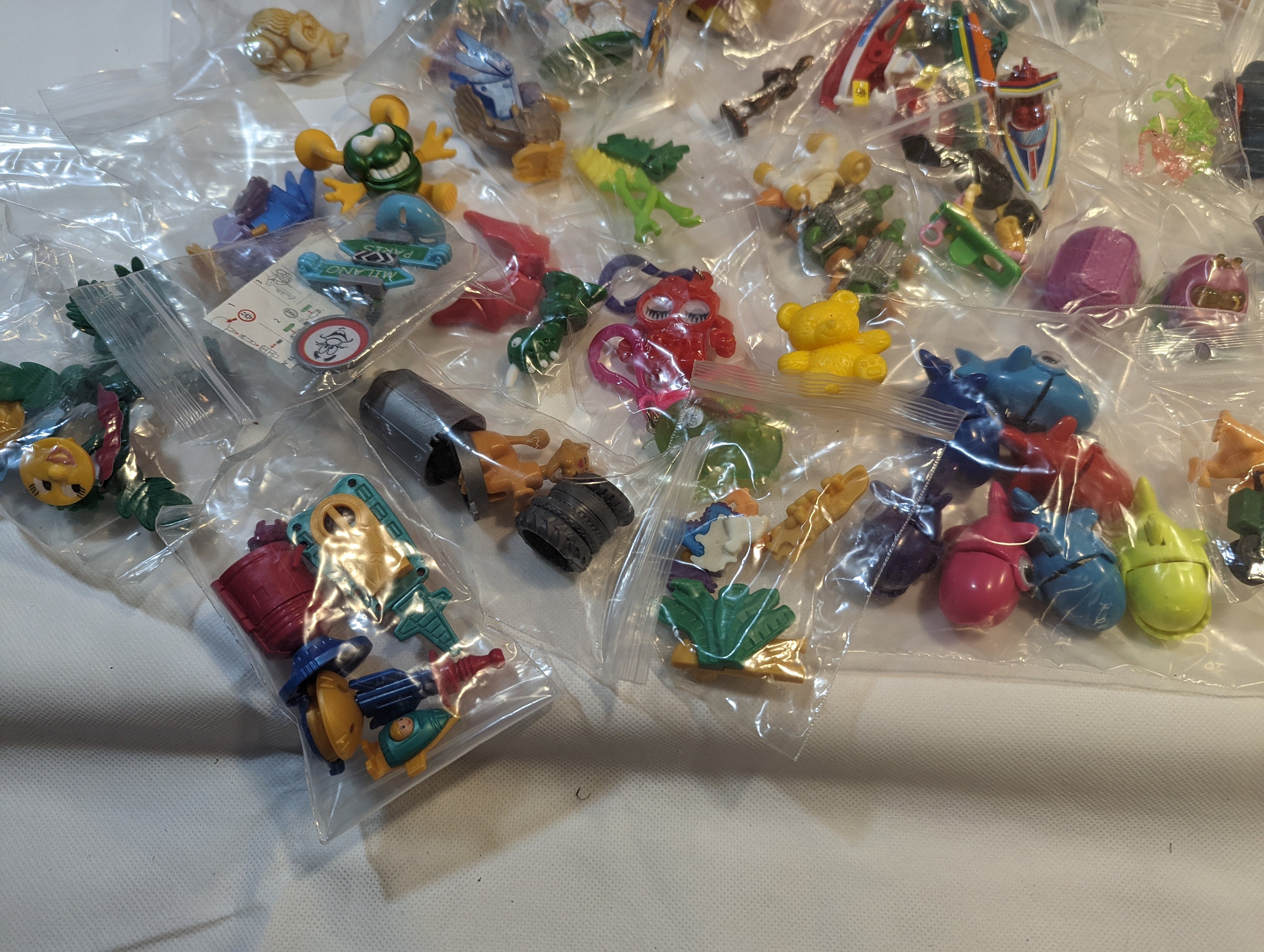 Kinder Surprise Plastic Toys and Wood Toy Collection 89 Pieces - Etsy