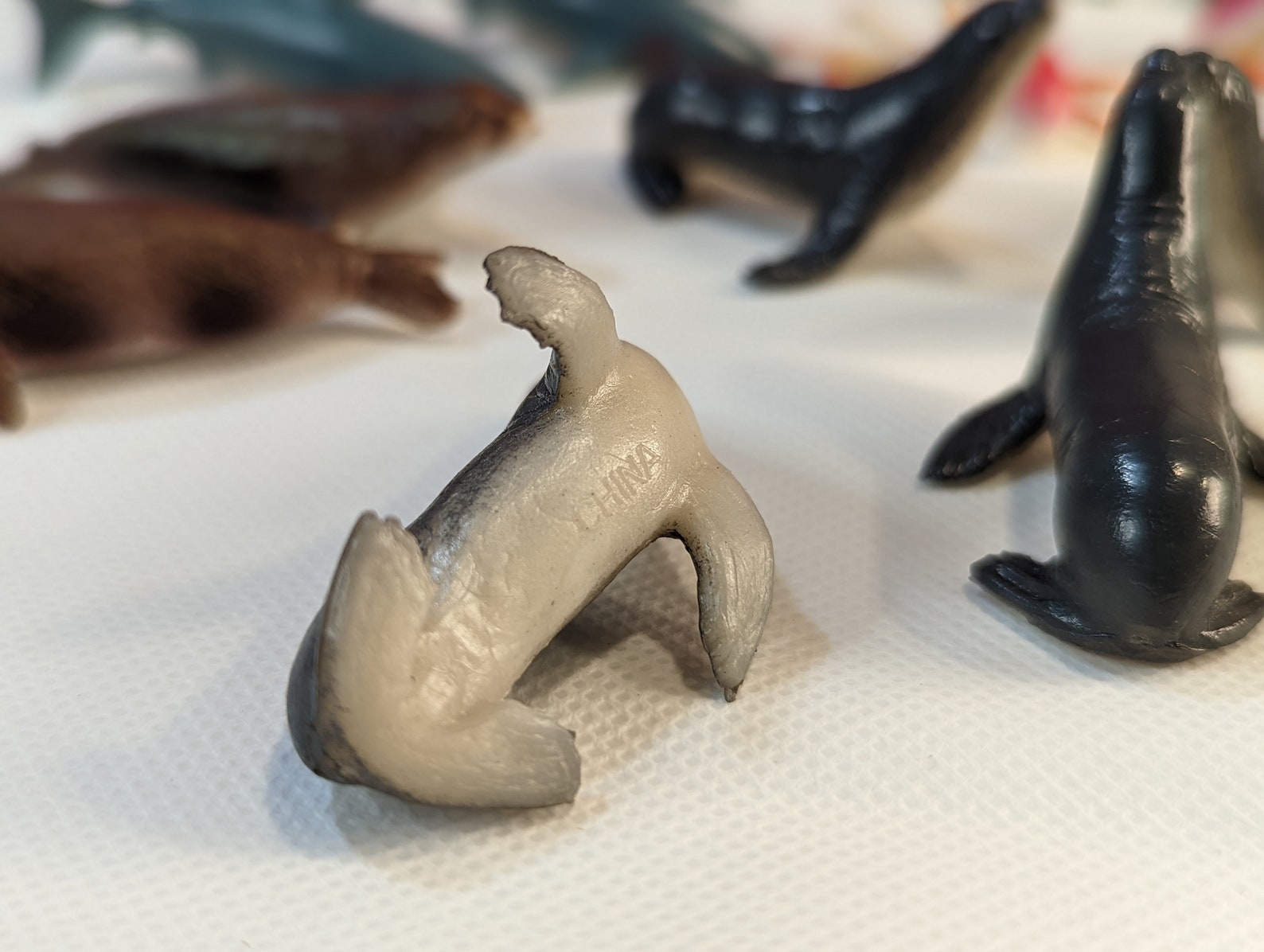 Plastic Rubber Sea Animals Creatures Painted Rubber Wild Life - Etsy