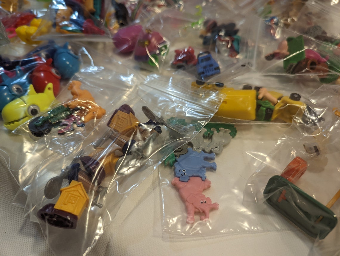 Kinder Surprise Plastic Toys and Wood Toy Collection 89 Pieces - Etsy