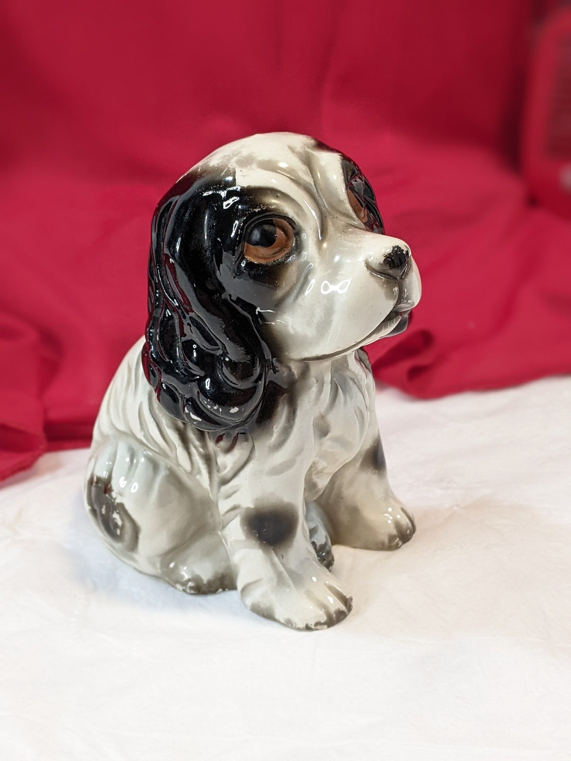 Japan Porcelain King Cocker Spaniel Porcelain Figurine Hand | Etsy