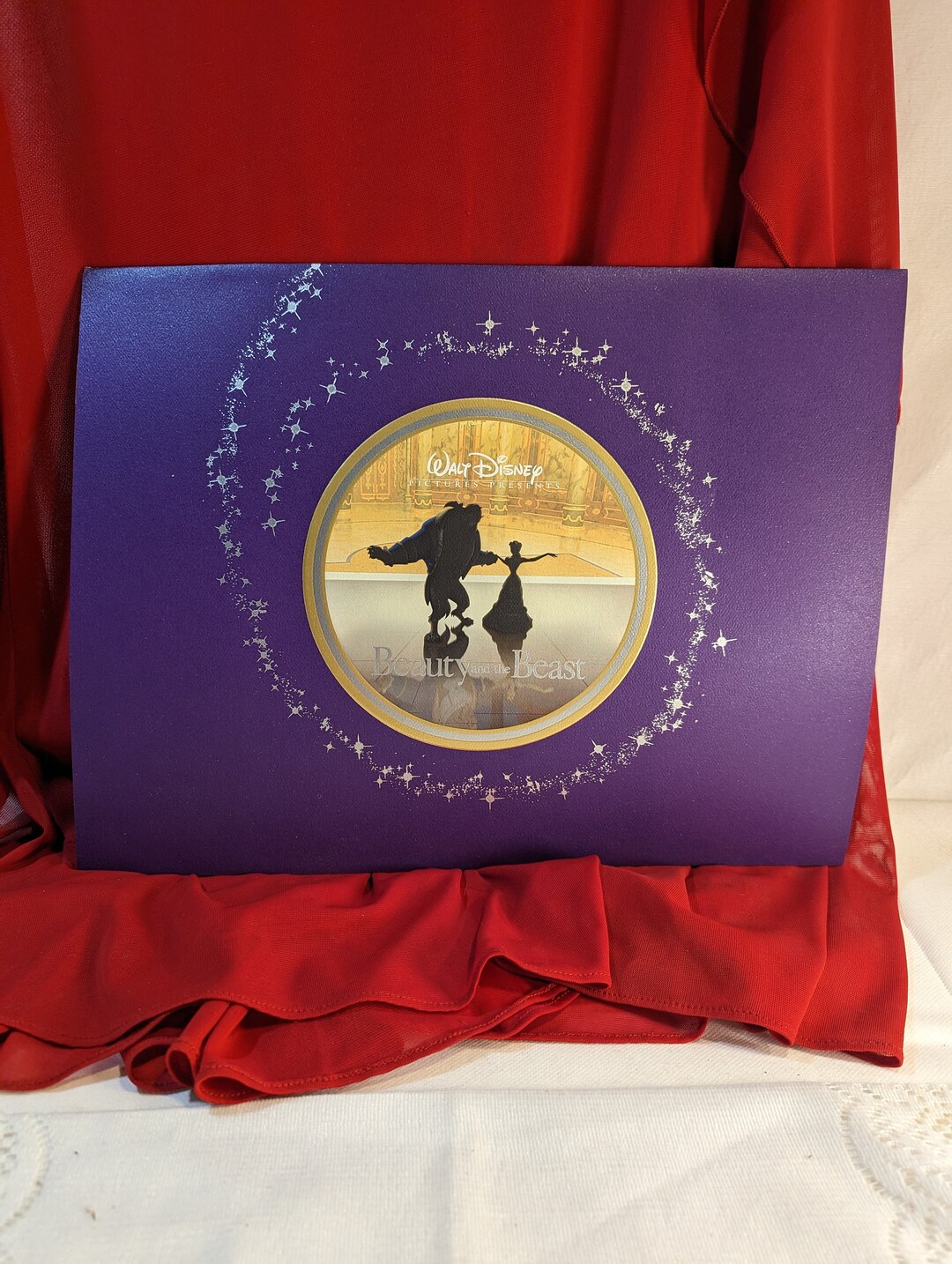 Walt Disney Presents Beauty and the Beast Exclusive Disney Lithograph ...