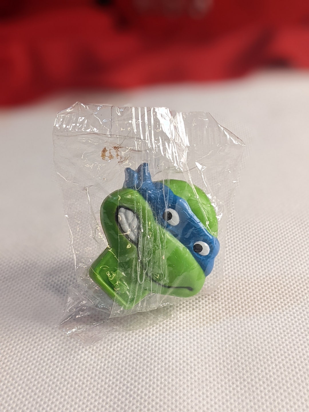 TMNT Cereal Box Toy Plastic Ring Leonardo Teenage Mutant Ninja Turtles ...