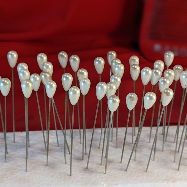 Pearl Craft Pins - Etsy