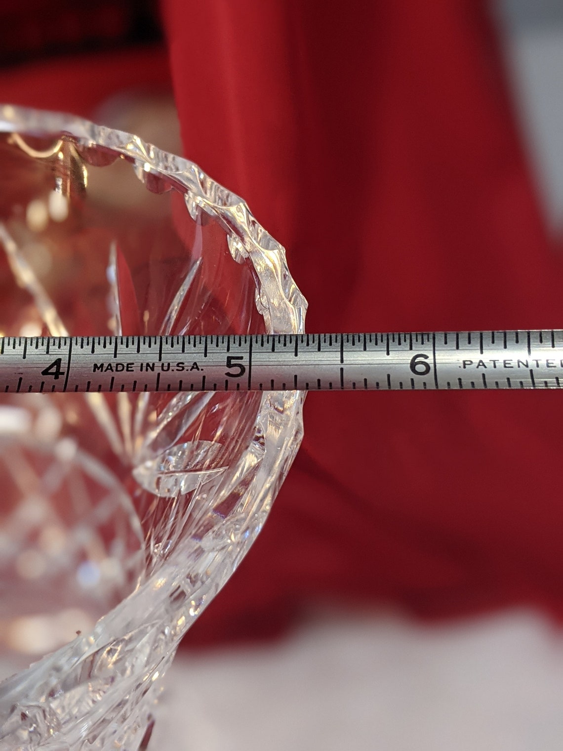 Pineapple Cut Glass Vase Clear Crystal Cut With the Pineapple - Etsy