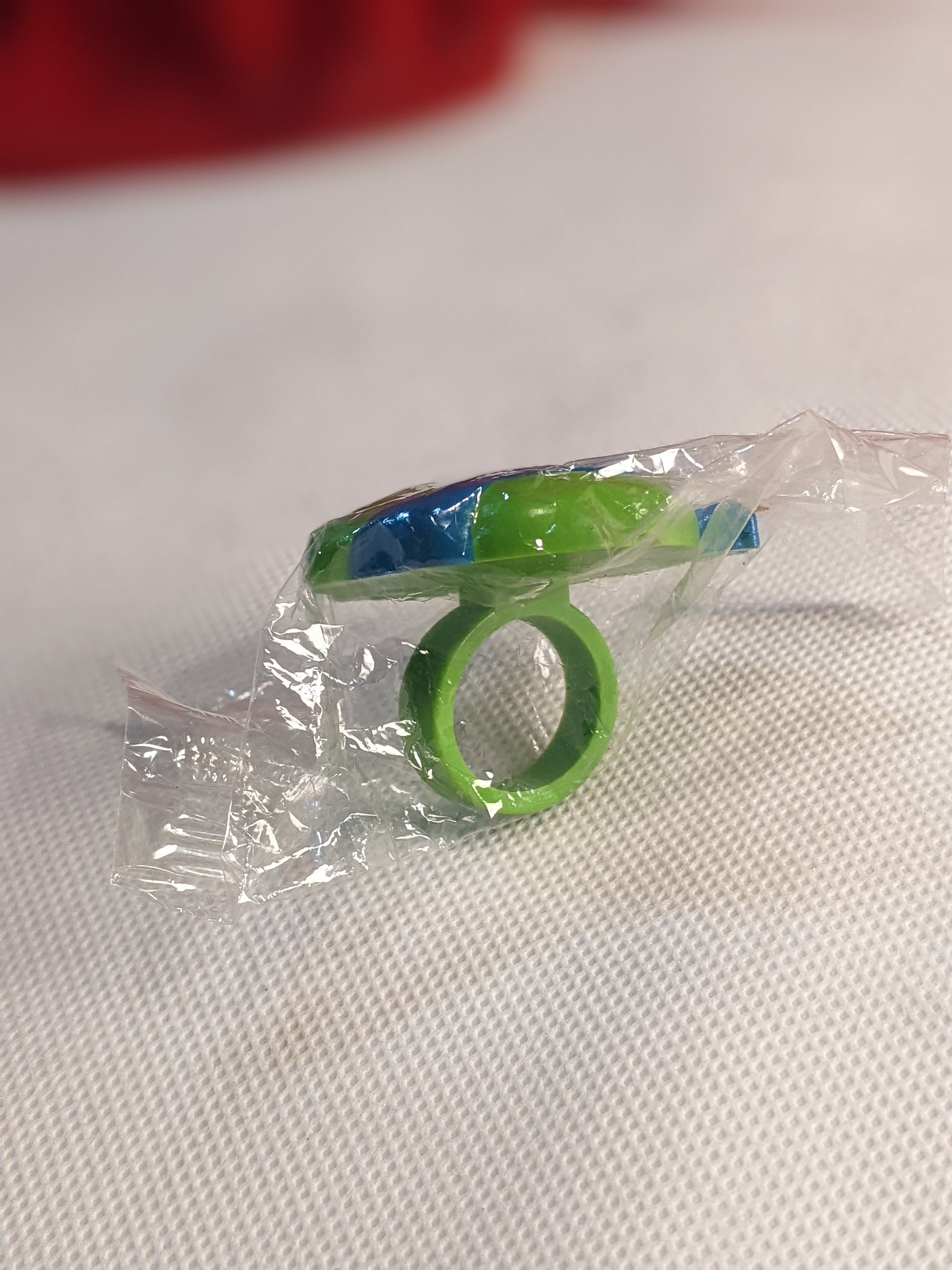 TMNT Cereal Box Toy Plastic Ring Leonardo Teenage Mutant Ninja - Etsy