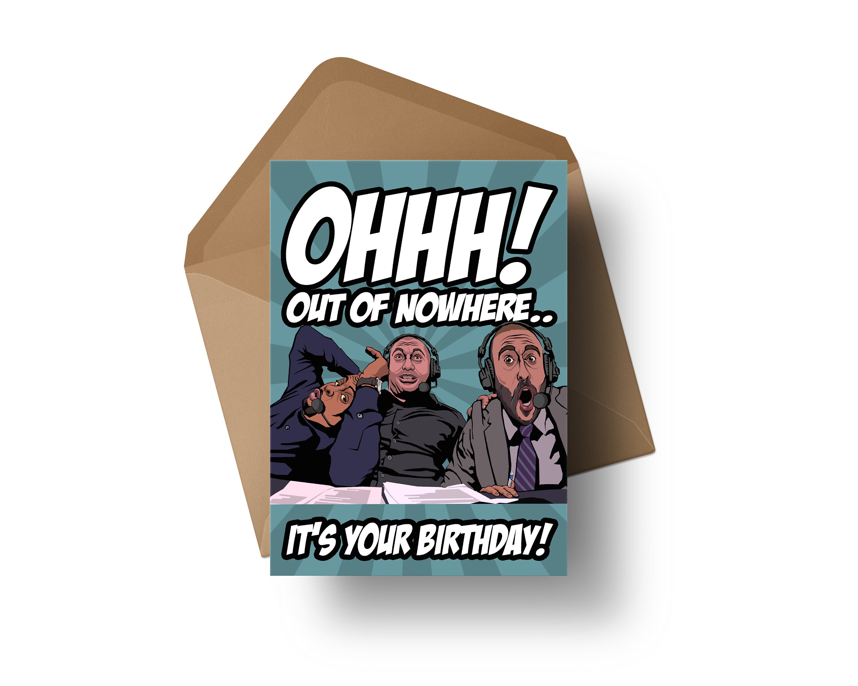 UFC Commentators DC Joe Rogan & Jon Anik Birthday Card - Etsy Ireland
