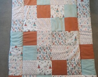 Patchworkdecke - Etsy DE