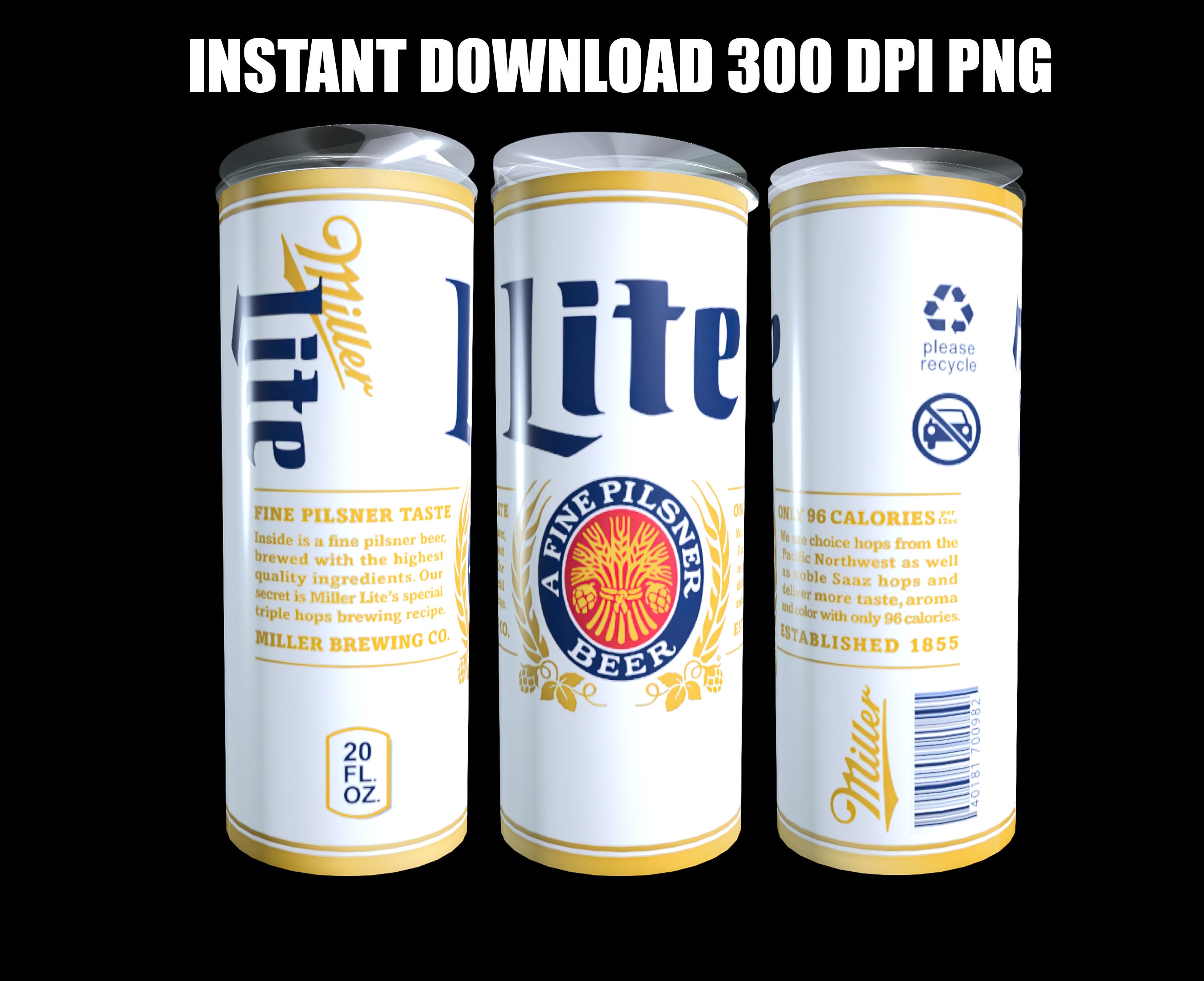 Miller Light Png