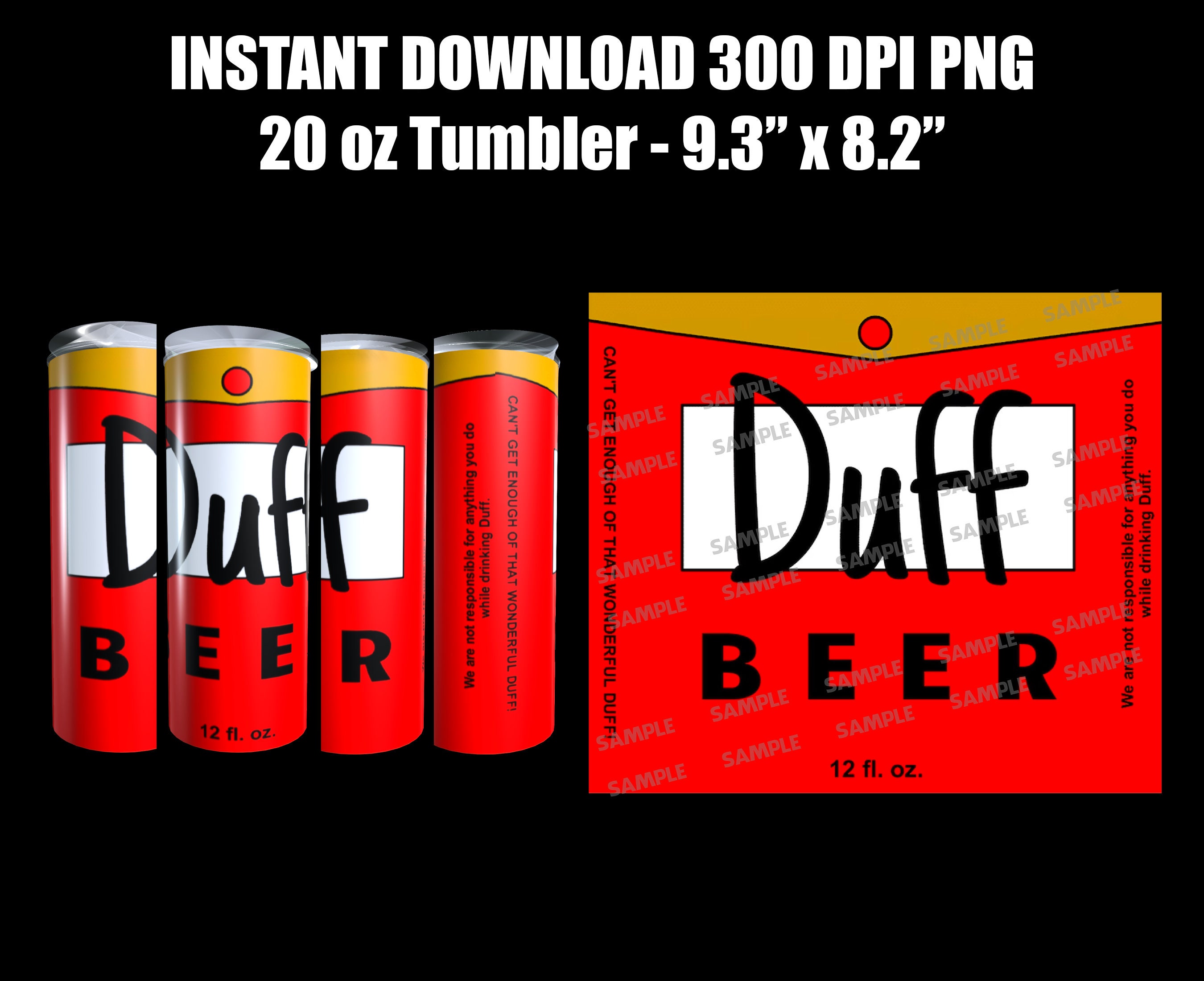 Duff Beer Can Png