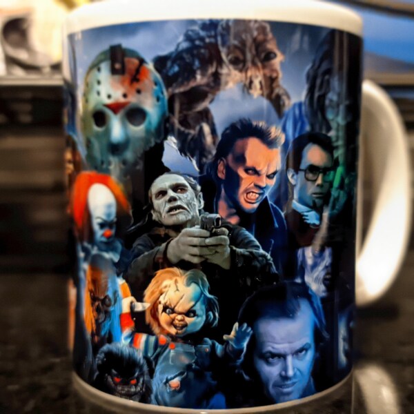 Horror Coffee Mug - Etsy