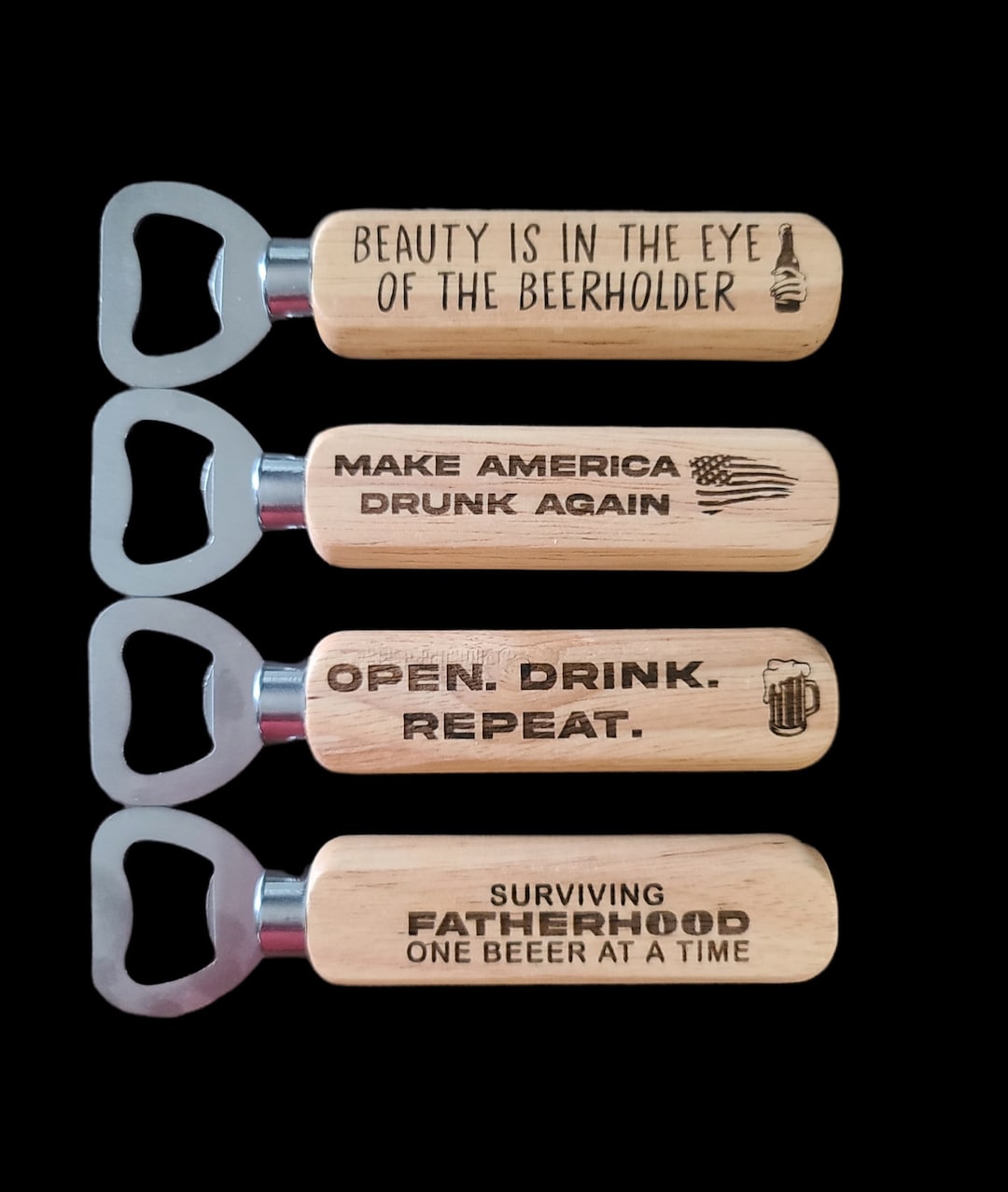 Laser Engraved Bottle Openers - Etsy