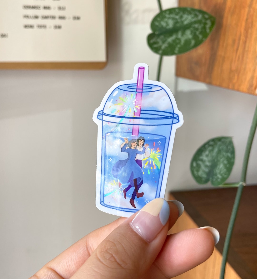Cloud Holographic Tea | Waterproof Vinyl Sticker | Die-cut Sticker ...