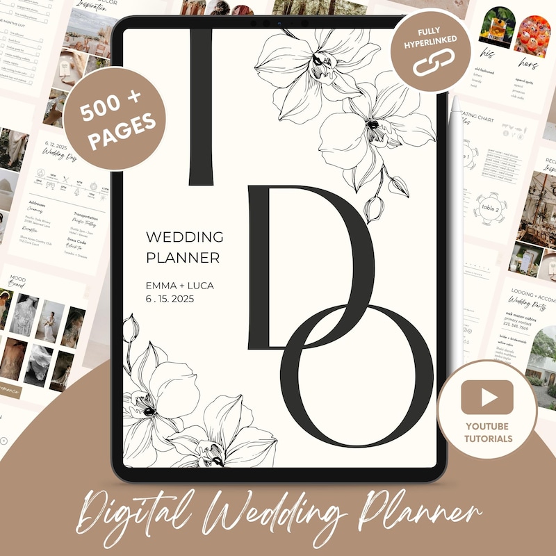 Good Note Wedding Planner - Etsy