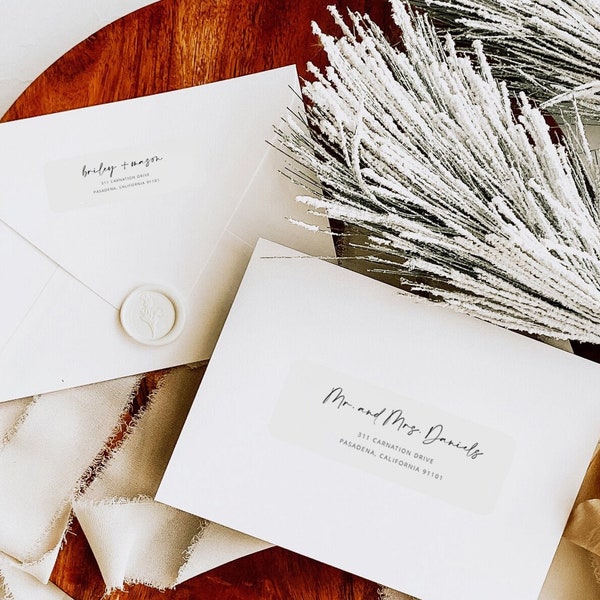 Invitation Stickers - Etsy