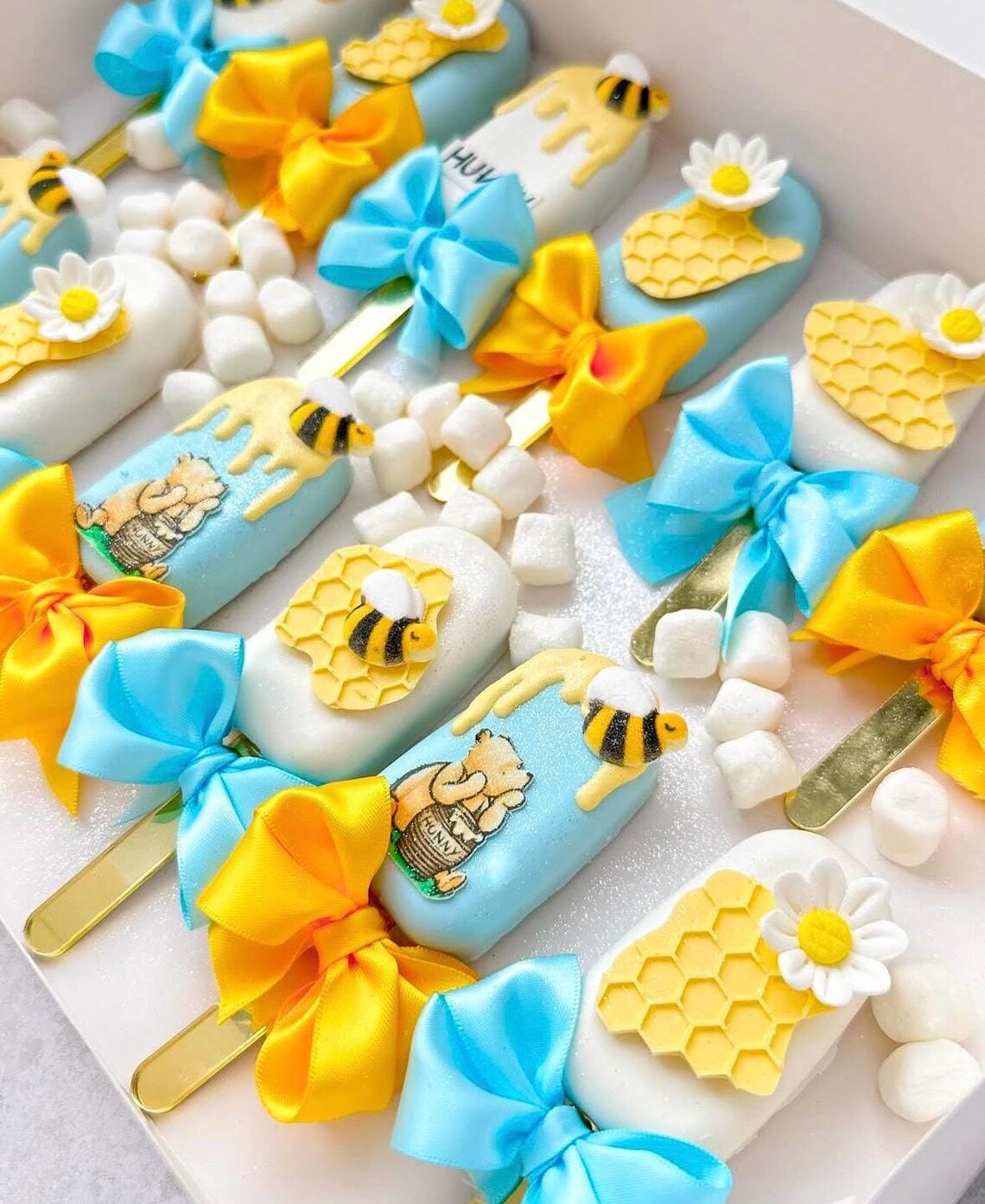 Winnie the Pooh Dessert Table Treat Bundle, Pooh Bear Package - Etsy