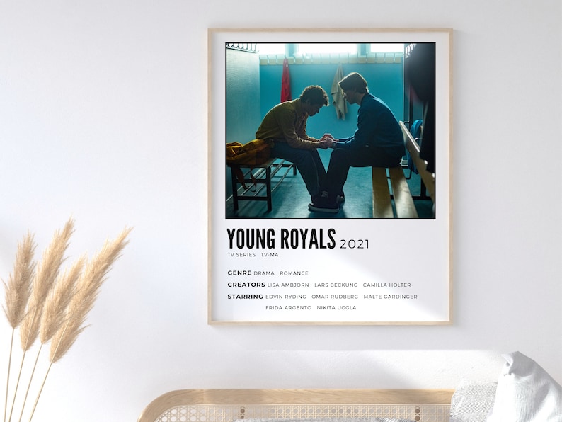 Young Royals Poster | Movie & TV Poster | Digital Download Art Print ...