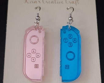 Nintendo Earrings - Etsy