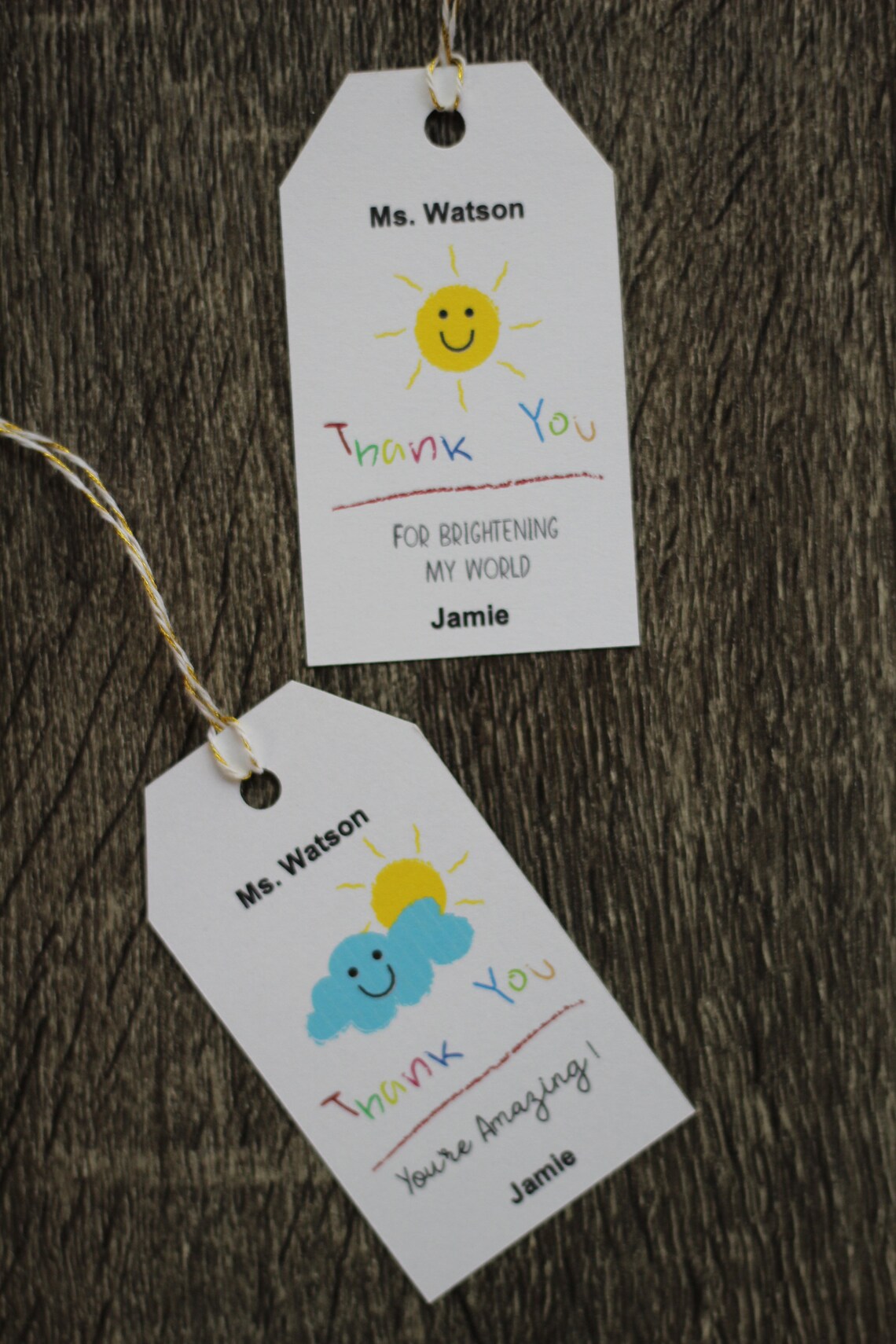 Printable Tags Editable PDF Tags Thank You Tags Wedding - Etsy